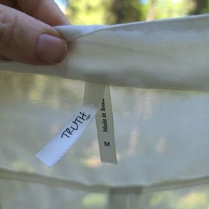 Truth | Tops | Truth Lightweight Sheer Pretty Blackwhite Resort Top ...